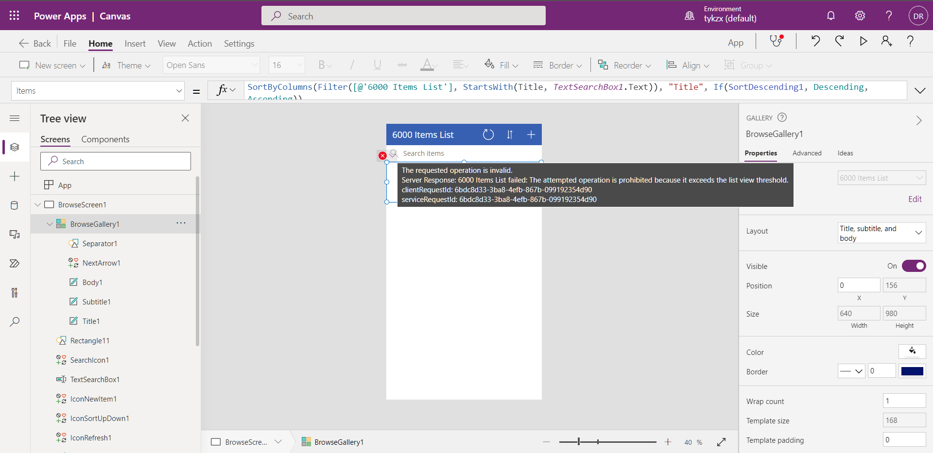 Collecting Large Lists In Powerapps From Sharepoint Rationally Aware